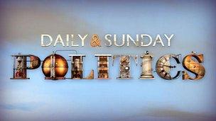 Daily Politics and Sunday Politics highlights of 2012 - BBC News