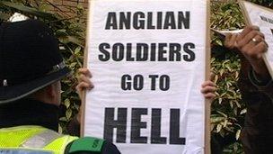 Protester prosecutions guidance published - BBC News