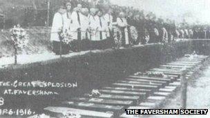 Keeping Faversham's gunpowder history alive - BBC News