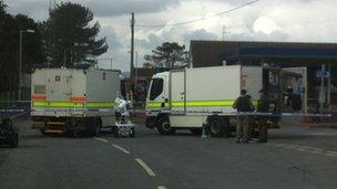 Security alert near Ballykinler Army base over - BBC News