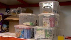 Food banks: What they do - BBC News