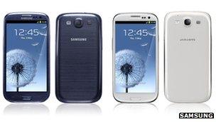 Samsung Galaxy S3 smartphone unveiled - BBC News