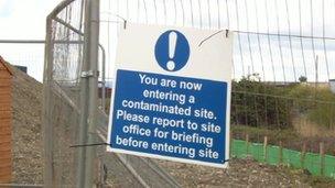 Chemical experts check 'contaminated' land at Avonmouth - BBC News