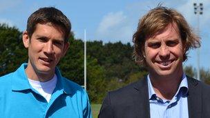 Guernsey's Lee Merrien named ambassador for Mug charity - BBC News