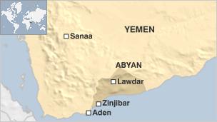 South Yemen air strikes 'kill 16' in Abyan - BBC News