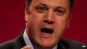 Ed Balls warns of cuts 'catastrophe' - BBC News