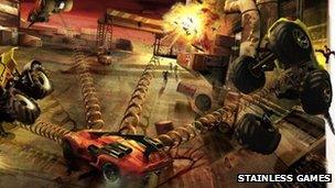 Carmageddon Reincarnation secures Kickstarter cash - BBC News