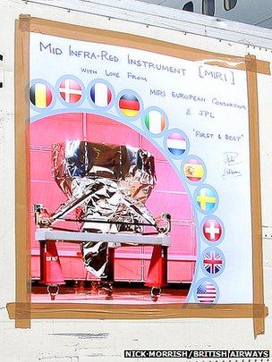 James Webb telescope's Miri instrument flies out to US - BBC News