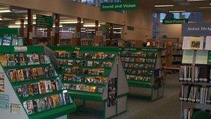 Leicestershire's biggest library starts £1.3m revamp - BBC News