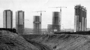 The end of Glasgow's Red Road housing estate - BBC News