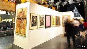 Modern Christian Art exhibition marks Preston Guild - BBC News