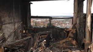 Shirley Towers flat fire 'left residents in fear' - BBC News