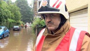 Flooding hits parts of Scotland - BBC News