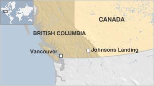Four missing after Canada landslide - BBC News