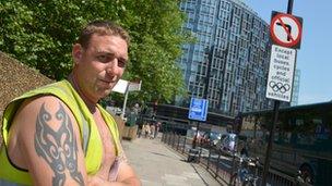 French Olympians foxed by Games Lanes - BBC News