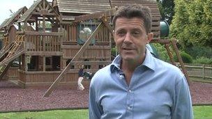 Sussex millionaire Dominic Wainford in playground row - BBC News