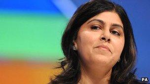 Baroness Warsi: The rise and fall of a pioneer politician - BBC News