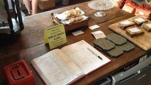 The Coniston Institute reopens with an Honest Shop - BBC News