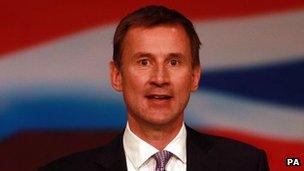 Jeremy Hunt: I'll be guided by science - BBC News