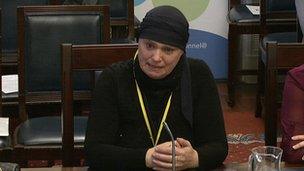 Ann Travers gives evidence - BBC News