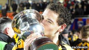 Joey Cunningham shocked by 'racist abuse' of son in GAA game - BBC News