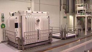 Nuclear material moved by train from Scotland to England - BBC News