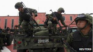HRW: Mexico security forces colluded in disappearances - BBC News