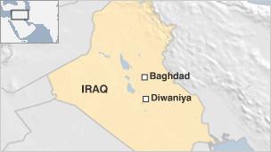 Iraq bombings kill at least five in Diwaniya market - BBC News