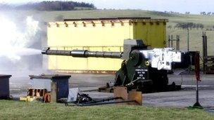 Dundrennan weapon test legality questioned - BBC News