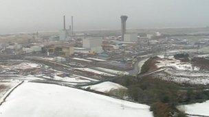 Sellafield shutdown: Severe weather closes nuclear site - BBC News