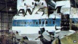 Lockerbie wreckage parts returned to Scotland - BBC News