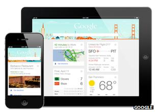 Google Now suggested search results come to Apple iOS - BBC News