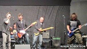 Autism rock band The AutistiX go on tour to Spain - BBC News