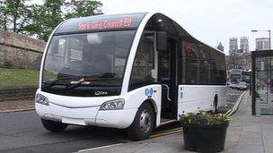 York electric buses get funding - BBC News