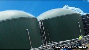 Cannington waste plant prompts smell concerns from residents - BBC News