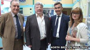 Frenchay Hospital children's burns research centre opens - BBC News