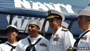 US Navy ends dependence on capitalised communications - BBC News