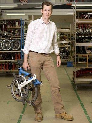 Brompton boss: The bike-maker who disproved the doubters - BBC News