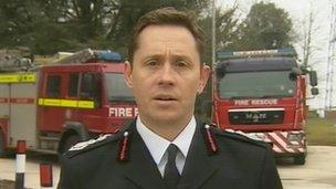 Devon and Somerset fire chief Lee Howell goes part time - BBC News