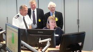 New fire control centre opens in Gloucestershire - BBC News