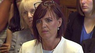 Lucy Adams: BBC HR boss admits 'mistake' in evidence to MPs - BBC News