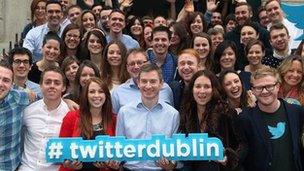 Twitter to create 100 jobs at European HQ in Dublin - BBC News