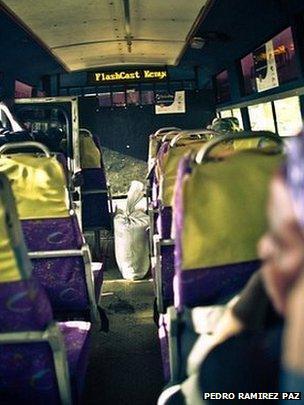 The technology modernising Kenya's matatus - BBC News