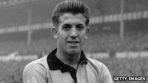 Peter Broadbent: Funeral of ex-Wolves forward - BBC News