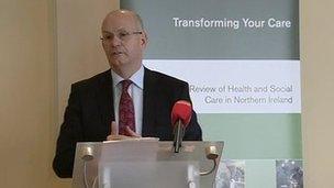 John Compton set to retire as Health and Social Care Board chief - BBC News