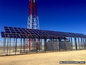 Bloodhound Diary: The 1,000mph dashboard cam - BBC News