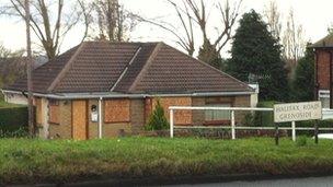 Rooke family 'slave' home has windows smashed - BBC News