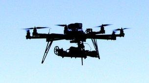 Unmanned flying drones 'to help find more North Sea oil reserves' - BBC ...