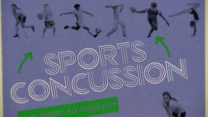 Leaflet to raise awareness of the dangers of concussion - BBC News