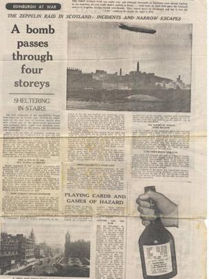 World War One: Zeppelin raid was Scotland's first air blitz - BBC News